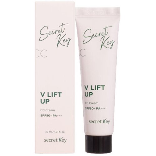 Secret Key V Lift Up CC Cream SPF50+ PA+++ (СС крем для лица осветляющий с лифтинг-эффектом), 30 мл