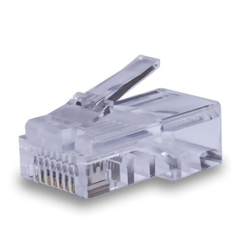 Коннекторы 8P8C (Компьютерный разъем) U/UTP Cat.5e (RJ-45) Уп. 25шт. | код 10-0226 | SUPRLAN ( 6 упак.)