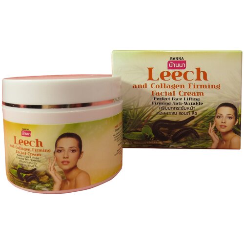 Banna Leech Perfect Face Lifting Firming Anti-Wrinkle Cream Лифтинг крем для лица с экстрактом пиявки, 100 мл