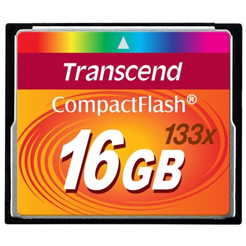 Карта памяти/ Transcend 16GB CF Card (133X) TS16GCF133