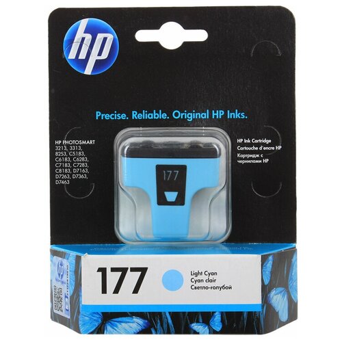 Картридж HP C8774HE, 220 стр, светло-голубой