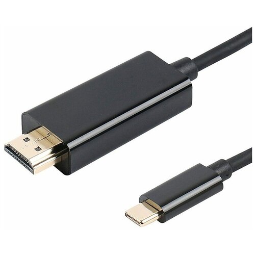 Кабель VCOM USB Type-C - HDMI (CU423C-1M), 1 м, черный