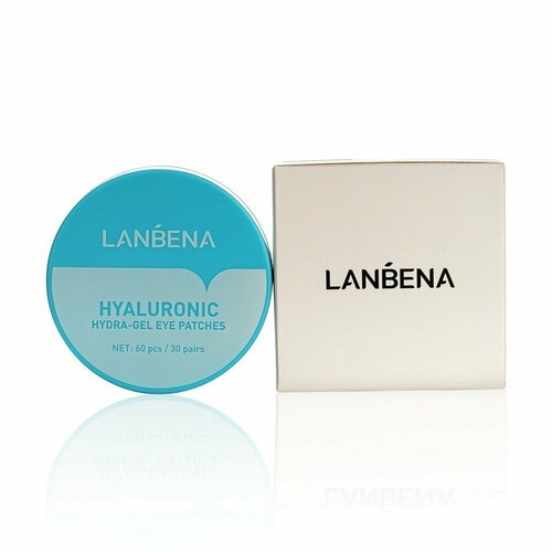 Патчи LANBENA Hyaluronic Acid Увлажняющие гидрогелевые патчи с гиалуроновой кислотой, 60 шт