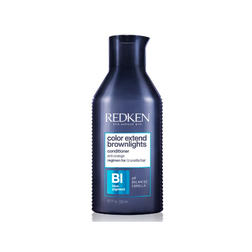 Redken Color Extend Brownlights Blue Toning Conditioner - Кондиционер с синим пигментом для нейтрализации тёмных волос, 300мл