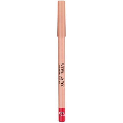 STELLARY карандаш для губ Classic lipliner, 06 coral