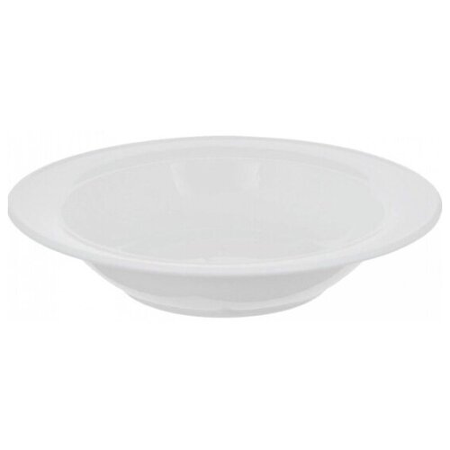 Тарелка фарфоровая глубокая Wilmax, 200 мл, d=15 см, цвет белый