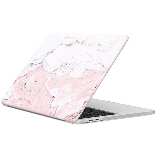 Чехол для MacBook Pro 13 2020 - 2016 (A2159, А1989, A1708, A1706, A2289, А2251, A2338), Nova Store, пластик, Marble Pink