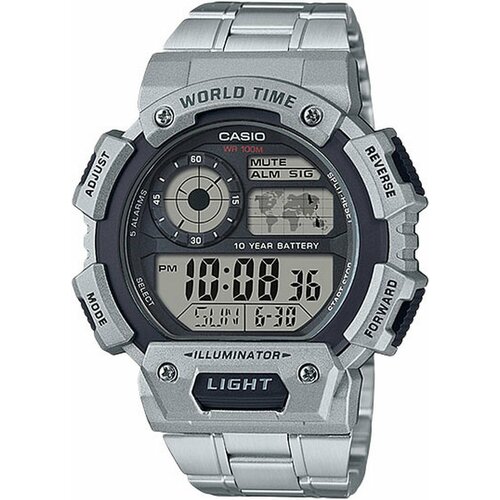 Наручные часы CASIO Collection Men AE-1400WHD-1A, серебряный, серый