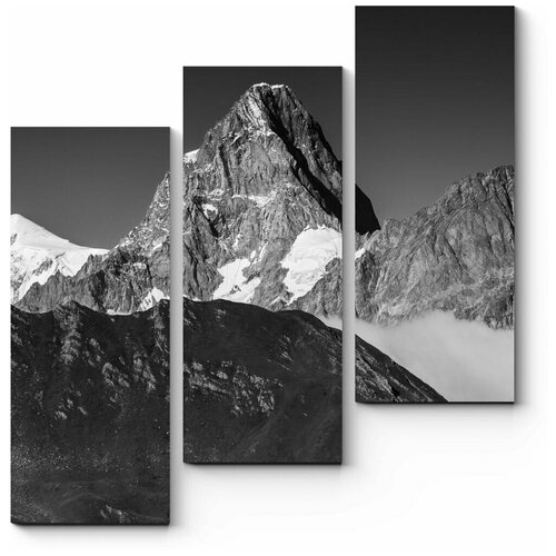 Модульная картина Величественные горы 100x107