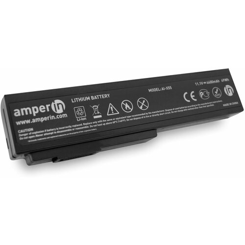 Аккумуляторная батарея Amperin для ноутбука Asus 70-NUS1B1000Z (4400mAh)