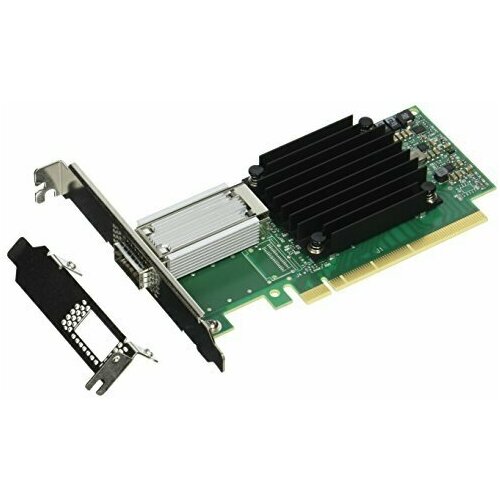 Сетевая карта Mellanox MCX653105A-ECAT PCI-Express 3.0 среда передачи данных волокно 100Gb/s