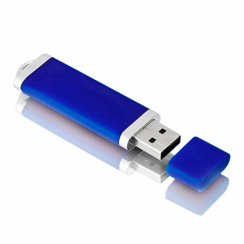 Флешка Profit, 128 МB, синяя, арт. F02 USB 2.0