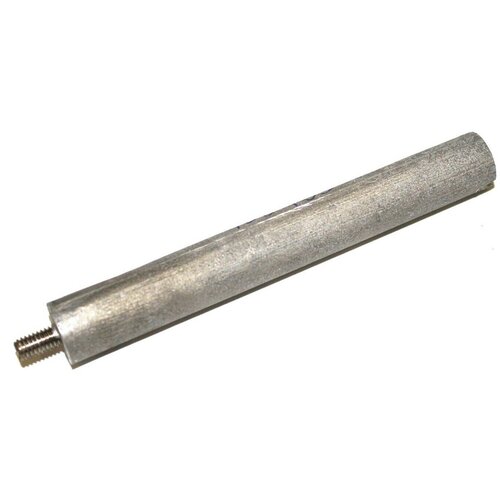 Анод магниевый универсальный для водонагревателя (резьба М6, длина 120 мм, D16) короткая шпилька 100405, WTH300UN