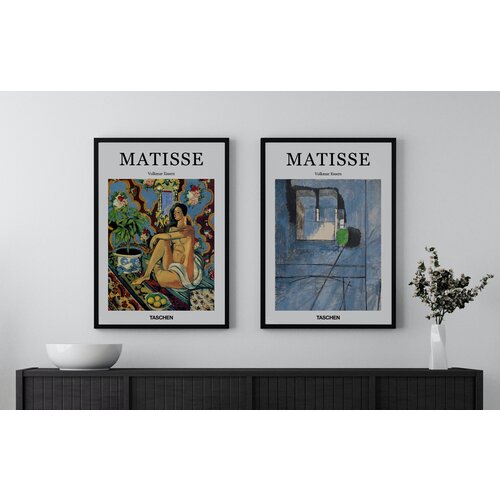 Набор плакатов "Анри Матисс" / Формат А1 / 2 шт. (60х80 см) / Набор интерьерных постеров