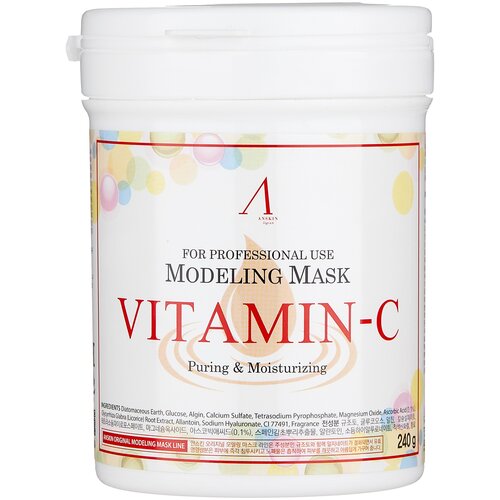 Anskin маска альгинатная Vitamin-C для тусклой кожи, 240 г, 700 мл