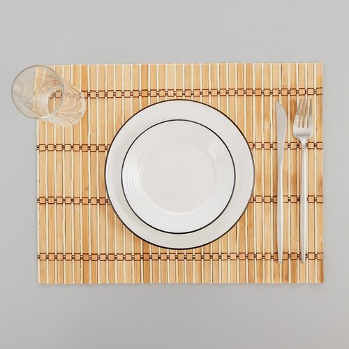 MARU Салфетка сервировочная на стол «Свежая соломка», 41,5×30 см