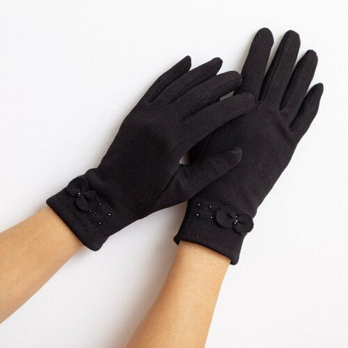 Перчатки  Minaku, размер 19, черный