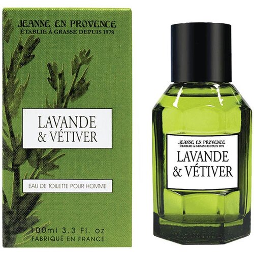 Jeanne en Provence Мужской Lavande & Vetiver Туалетная вода (edt) 100мл