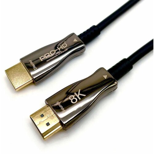 HDMI кабель оптический 2.1 Pro-HD Optical Fiber 8K-4K HDR 3 метра