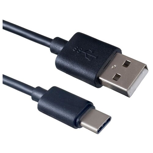 Кабель Perfeo USB - USB Type-C (U4701), 1 м, черный
