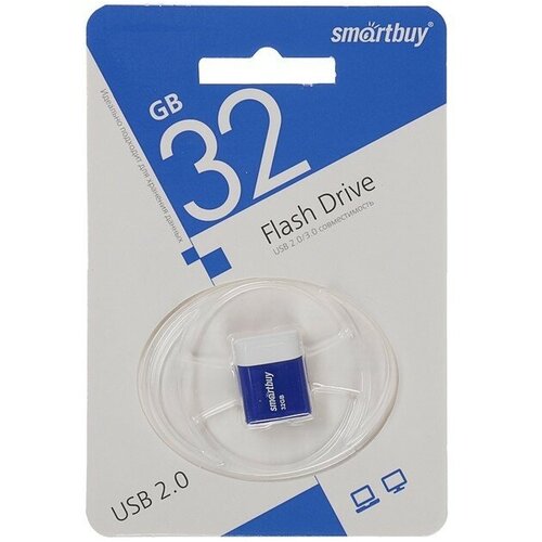 Флешка Smart Buy USB 32GB LARA Blue