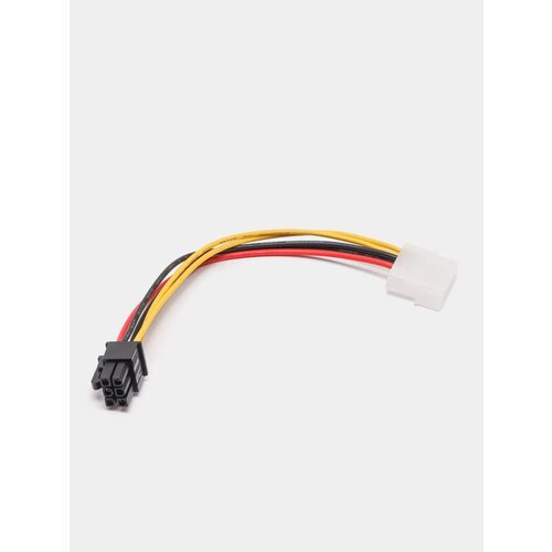 Переходник питания для видеокарт 4 PIN Molex на 6 PIN PCIe