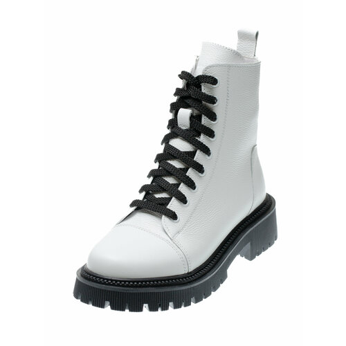 Ботинки  B&G, размер 36, черный, белый