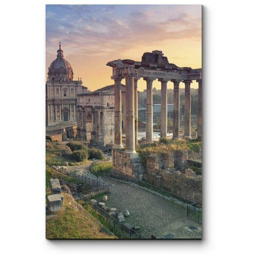 Модульная картина Величественный Римский Форум 20x30