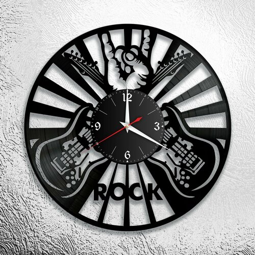Настенные часы Подарок рок-музыканту, Rock