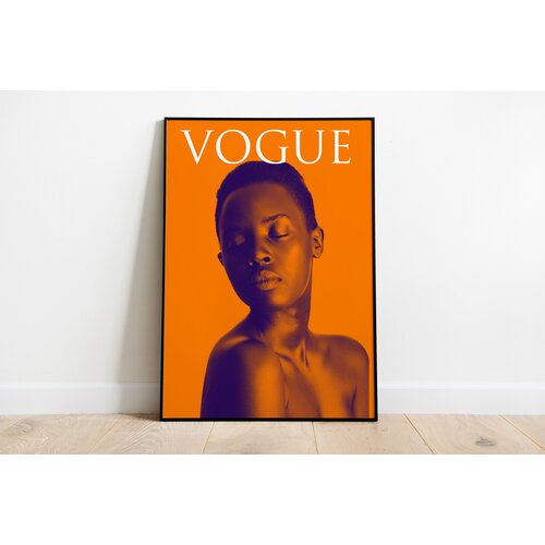 Плакат "VOGUE" / Формат А3 / 1 шт. (30х42 см) / Интерьерный постер