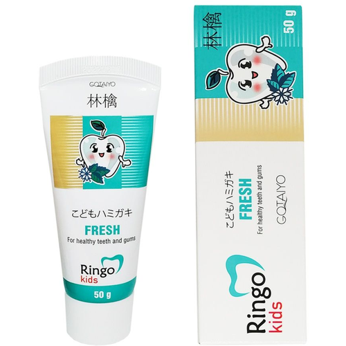 Gotaiyo Ringo Kids Fresh Детская зубная паста со вкусом Свежесть 50 гр