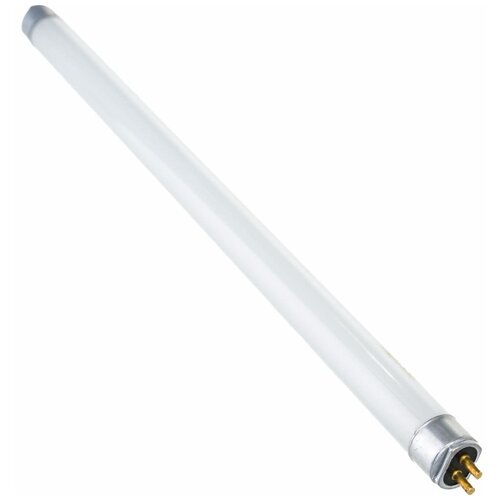 Лампочка люминесцентная линейная двухцокольная G5 8Вт 550Лм белый холодный 6400К, 03044