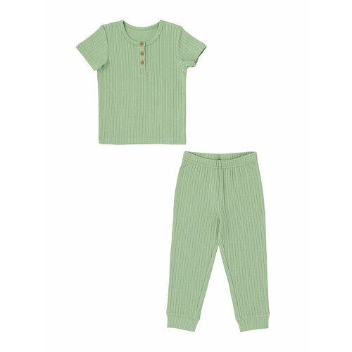 Пижама  Oldos, размер 164-84-66, зеленый