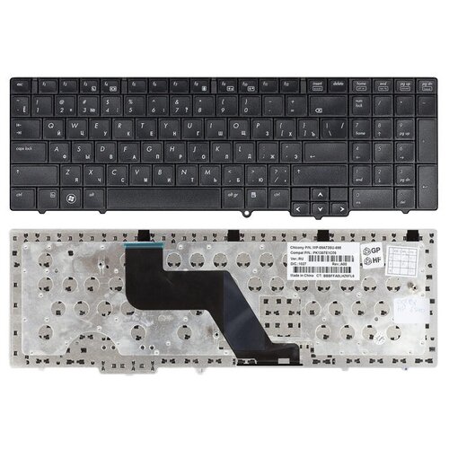 Клавиатура для ноутбука HP NSK-HHM0R черная