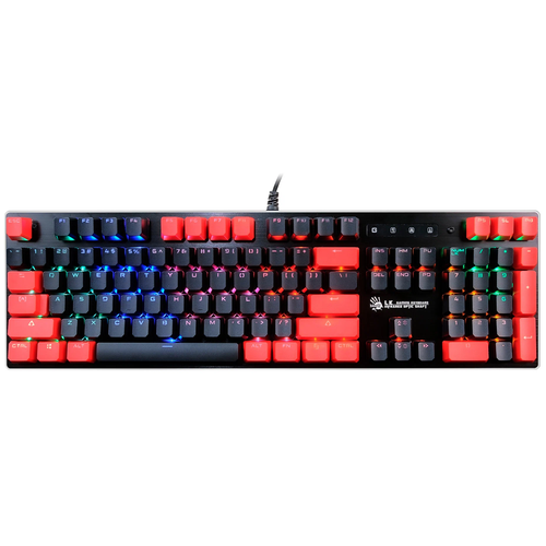 Клавиатура A4Tech Bloody B820N черный/красный (B820N (BLACK + RED))