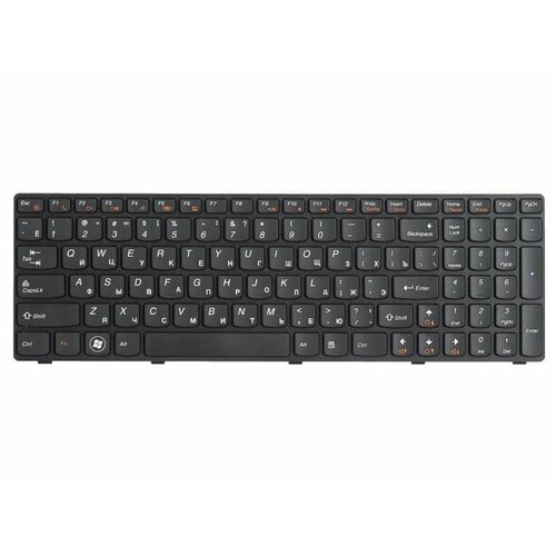 Клавиатура для ноутбука Lenovo IdeaPad G580, G585, Z580, Z580A, Z585, Z780 (p/n: 25201857)