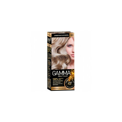 Крем-краска для волос GAMMA Perfect color 8.3 сливочная карамель