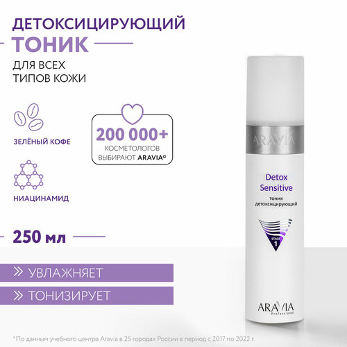 ARAVIA Тоник детоксицирующий Detox Sensitive, 250 мл