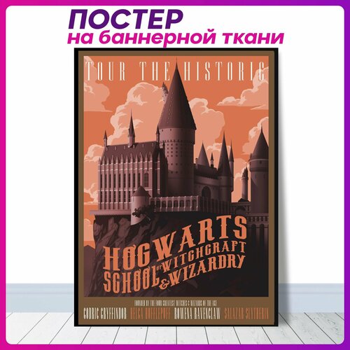 Декор для дома постер на стену интерьерный Гарри Поттер