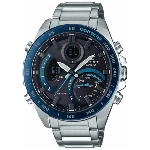 Наручные часы CASIO Edifice ECB-900DB-1B, синий, черный