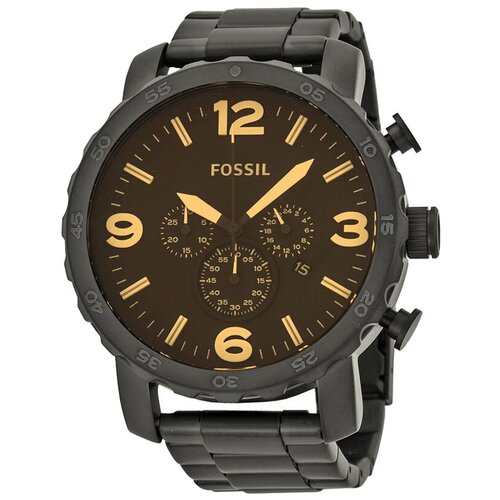 Наручные часы FOSSIL Nate JR1356, коричневый