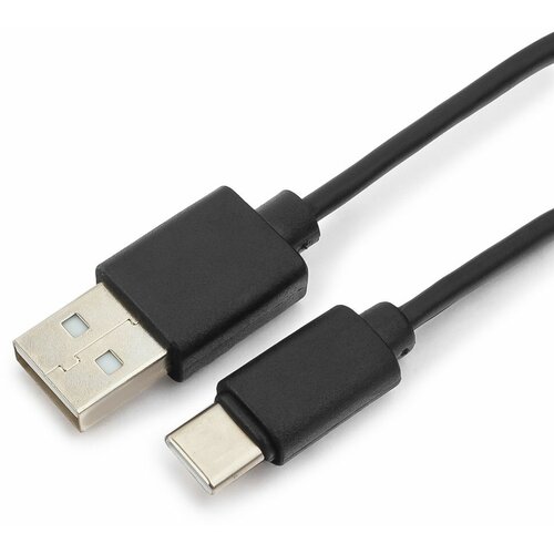 Кабель Гарнизон USB - USB Type-C (GCC-USB2-AMCM-0.3M), 0.3 м, черный