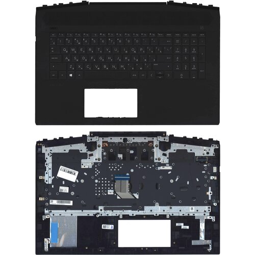 Клавиатура (keyboard) для ноутбука HP Pavilion Gaming 17-CD, топкейс