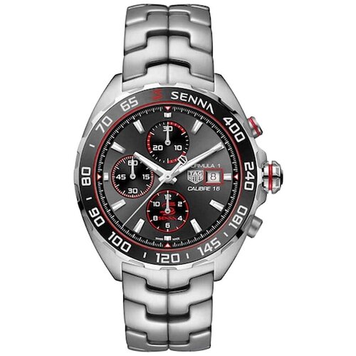 Наручные часы TAG Heuer CAZ201D.BA0633, серый, красный