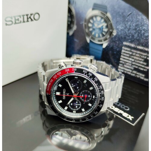 Наручные часы SEIKO Prospex Prospex SPEEDTIMER SSC915P1, черный