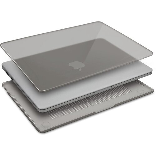 Чехол-накладка пластиковая для MacBook 13.3 Pro M1 M2 A1706/A1708/A1989/A2159/A2289/A2251/A2338 серый