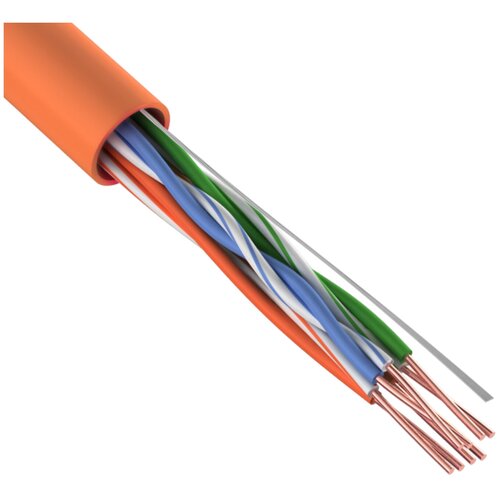 Кабель витая пара REXANT UTP 4PR 24AWG, CAT5e, нг(А)-HF, LSZH (бухта 305 м)