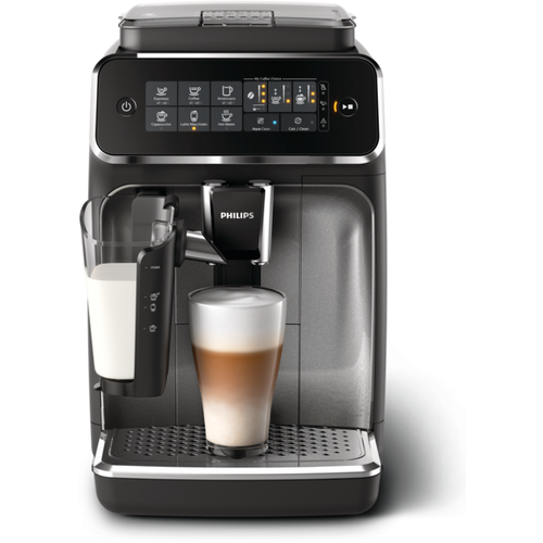 Кофемашина  Philips EP3246/70 Series 3200 LatteGo, черный/серебристый
