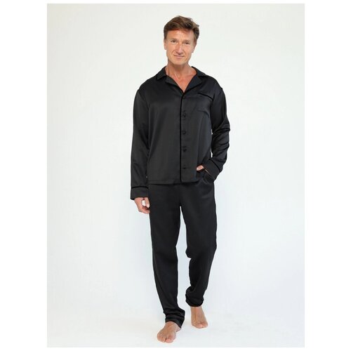 Пижама  Малиновые сны, размер 52, черный
