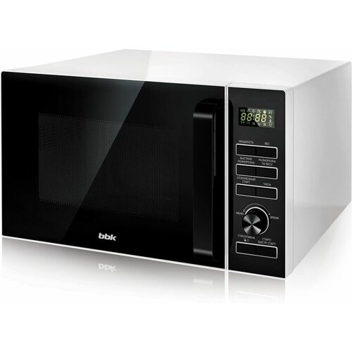 Микроволновая печь BBK 25MWS-970T/WB, 900Вт, 25л, белый
